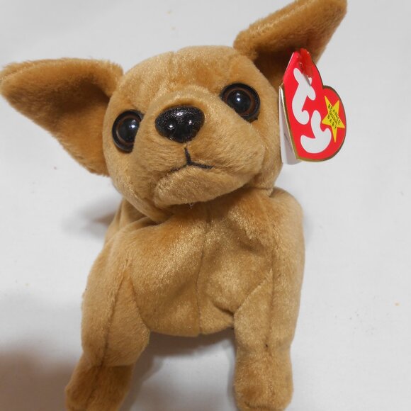 Ty | Toys | Excellent Retired Ty Beanie Baby Plush Tiny The Chihuahua ...
